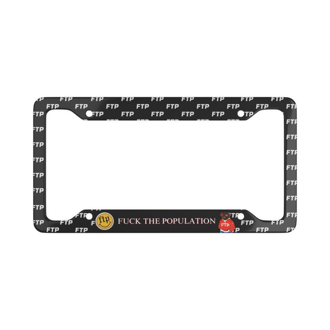 FTP License Plate Frame - Etsy