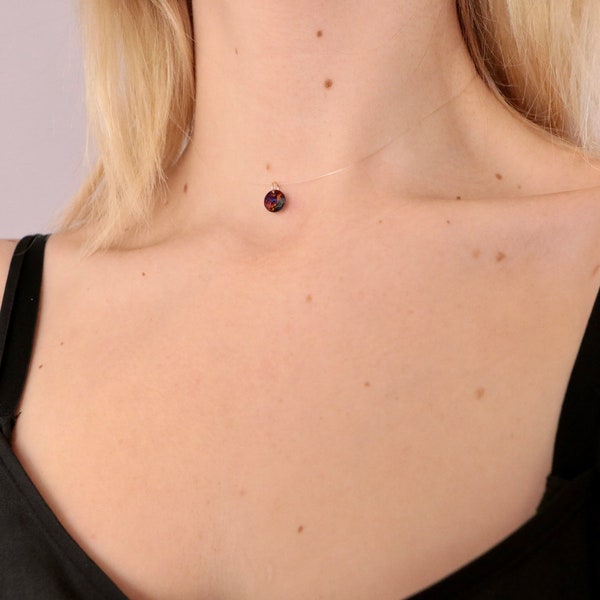Invisible Necklace - Etsy