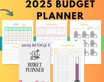 Digital Financial Budget Planner, Finance Tracker, Goodnotes Budget ...