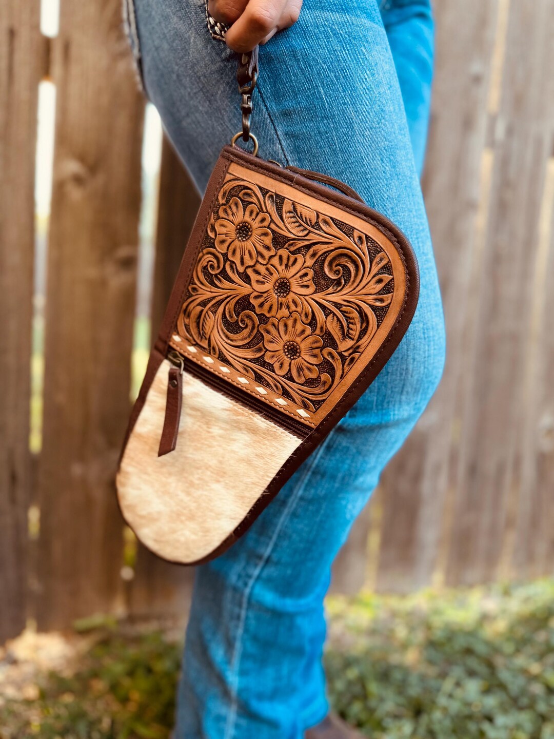 Western Leather Gun Case - Etsy