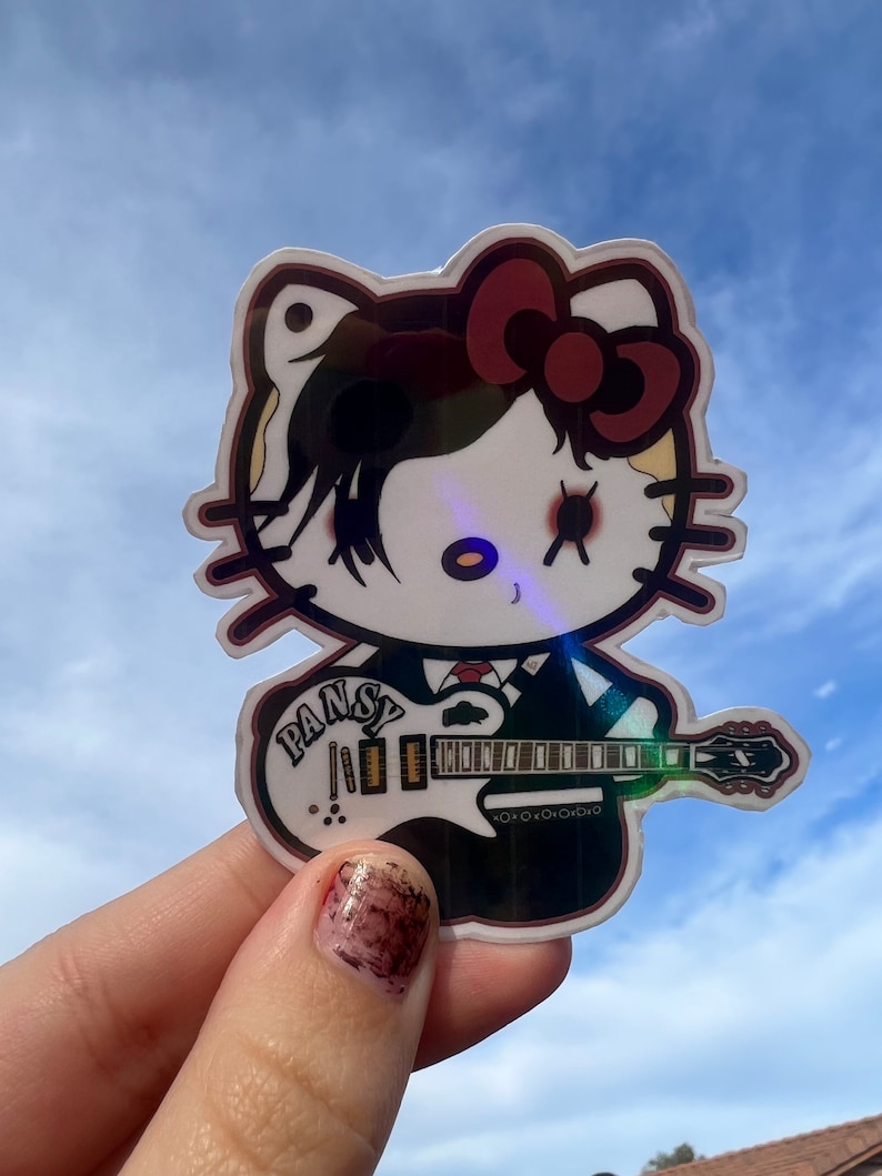 Revenge Frank Emo Holographic Sticker - Etsy