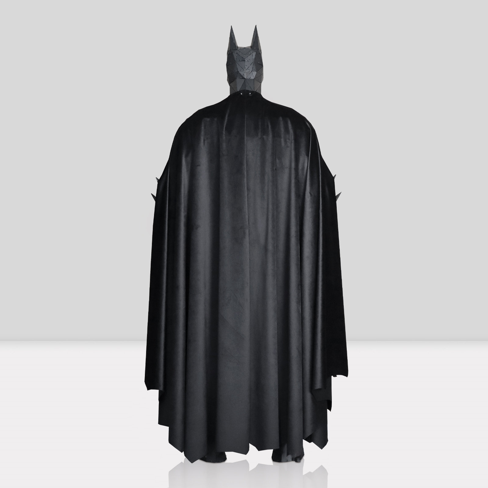 Modern Bat Man Statue Metal Sculpture 3D Bat Man Art Decor, Dark Knight ...