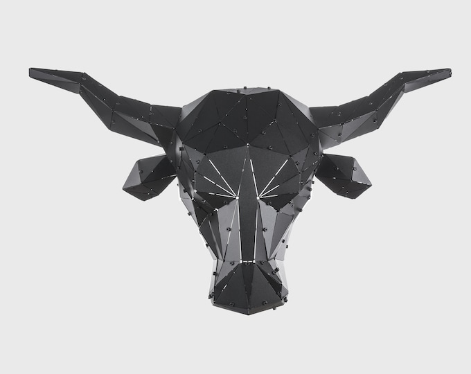 Metal Bull Bull Sculpture De Miura, Metal Bull Sculpture, Artisan Bull ...