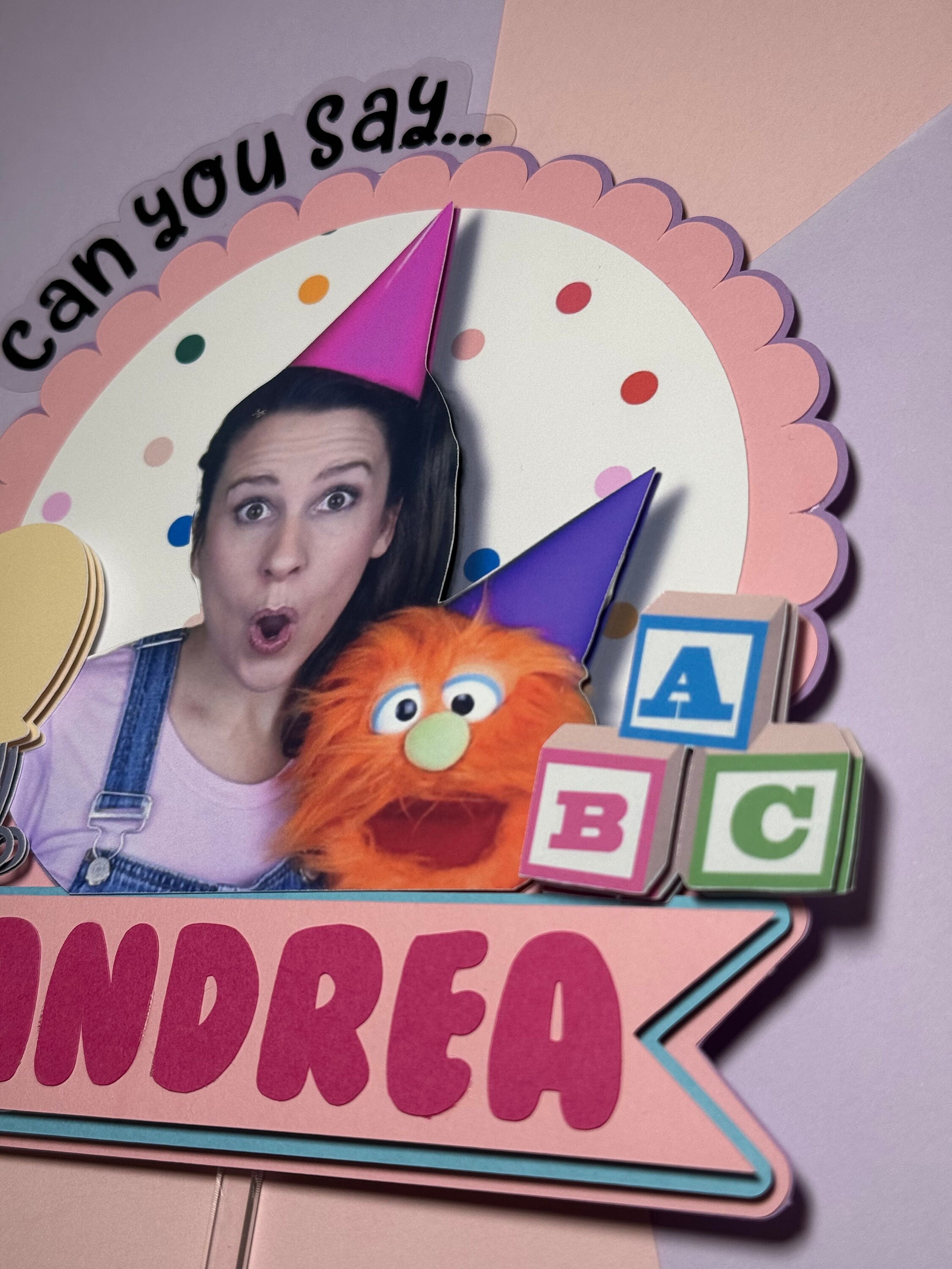 Ms Rachel 3D Cake Topper Icky Sticky Bubble Gum Cake Topper Songs for ...