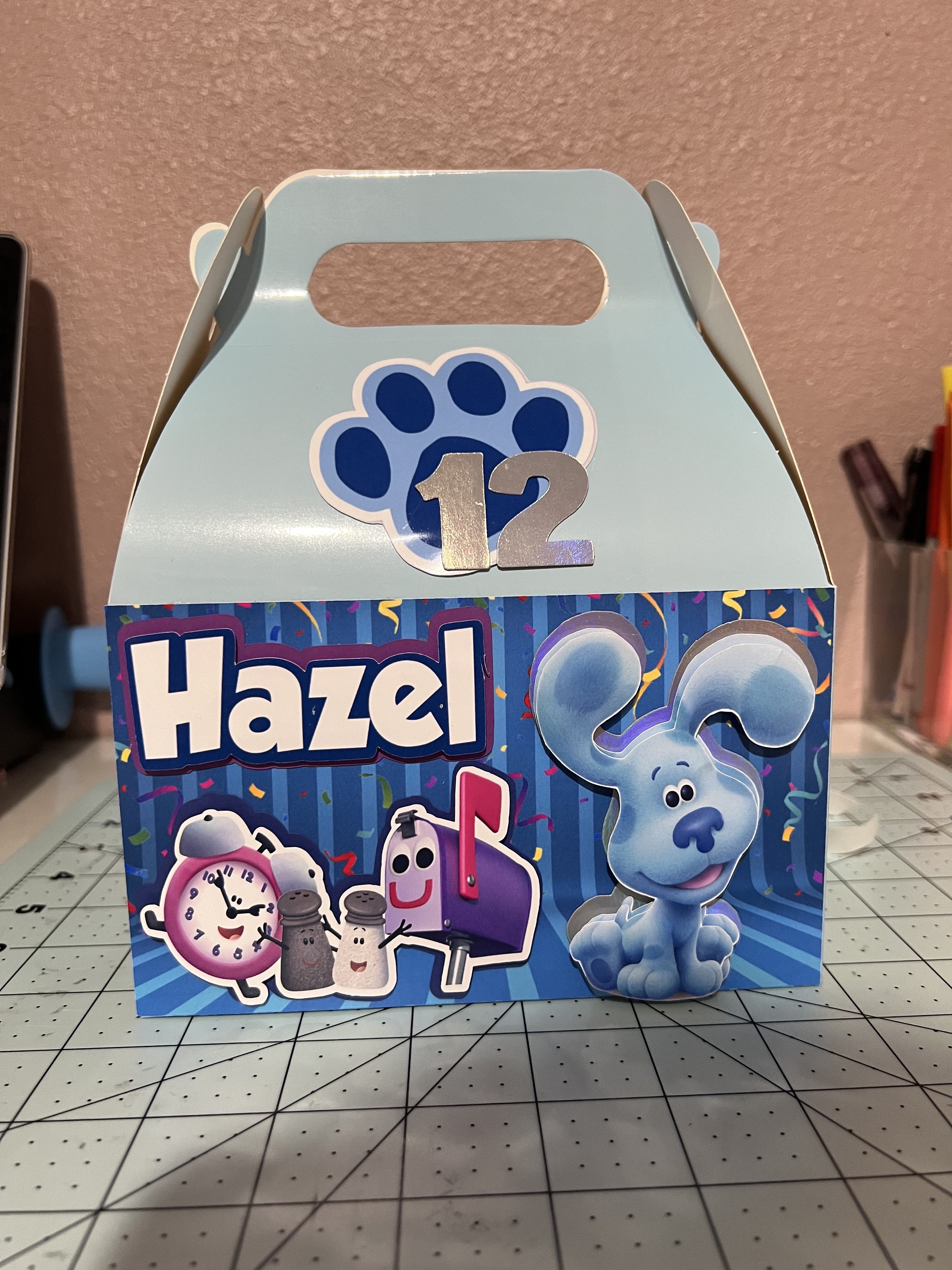 Blues Clues Favor Boxes Blues Clues and You Birthday Decorations Blues ...