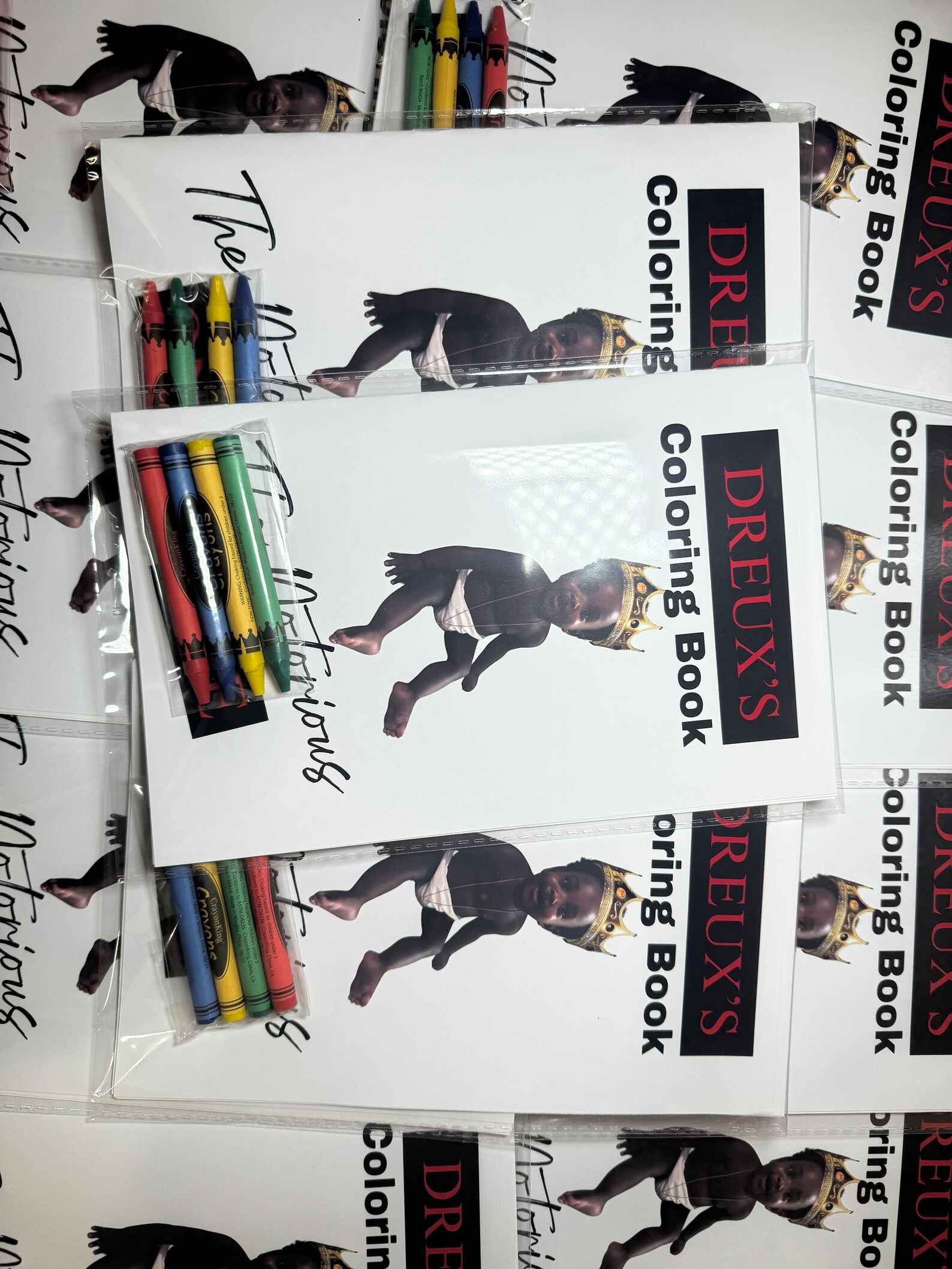 Notorious Big ONE Coloring Books Notorious ONE Party Favors the ...