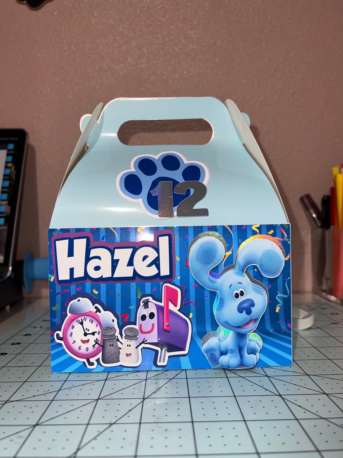 Blues Clues Favor Boxes Blues Clues and You Birthday Decorations Blues ...