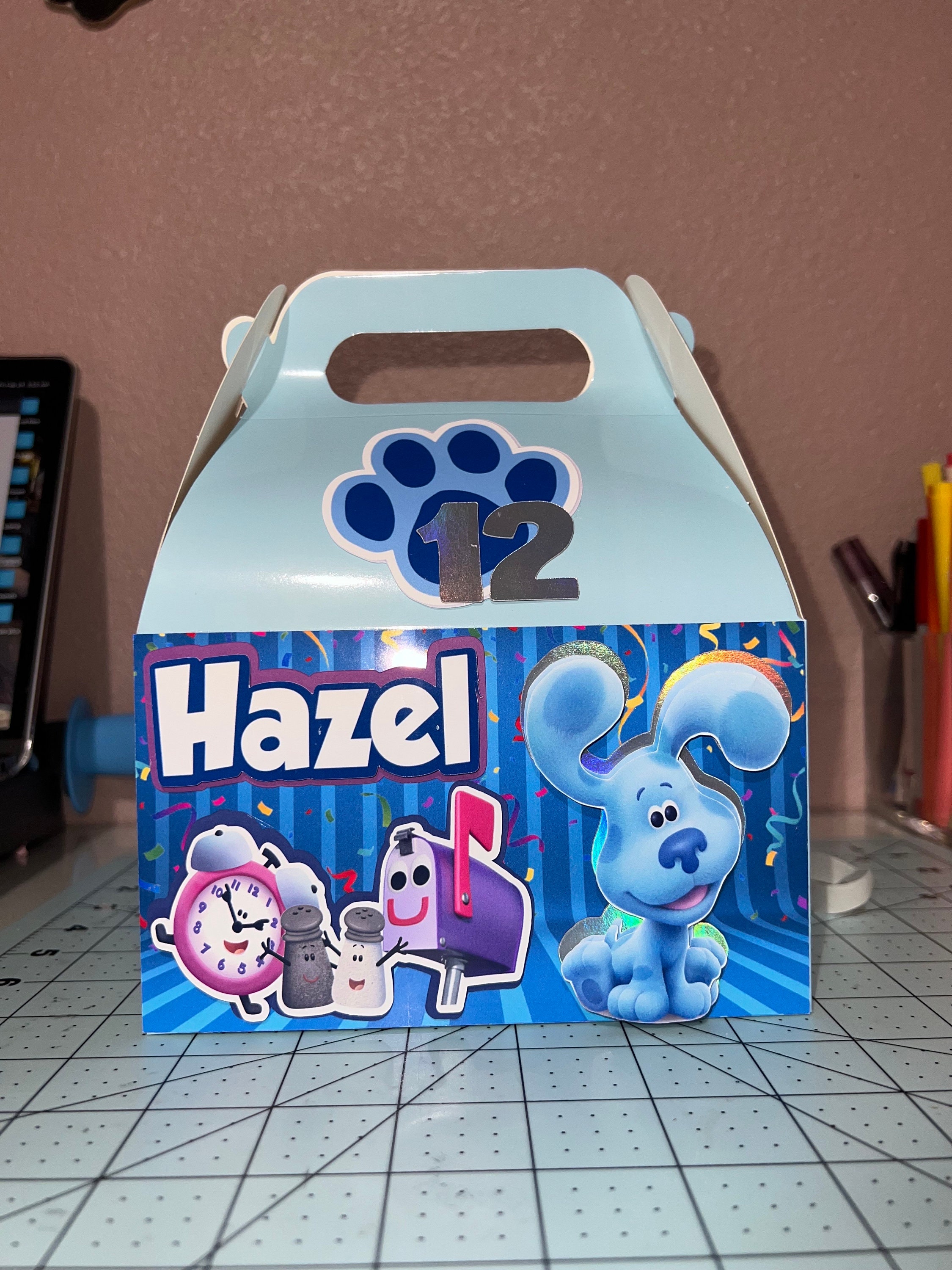 Blues Clues Favor Boxes Blues Clues and You Birthday Decorations Blues ...