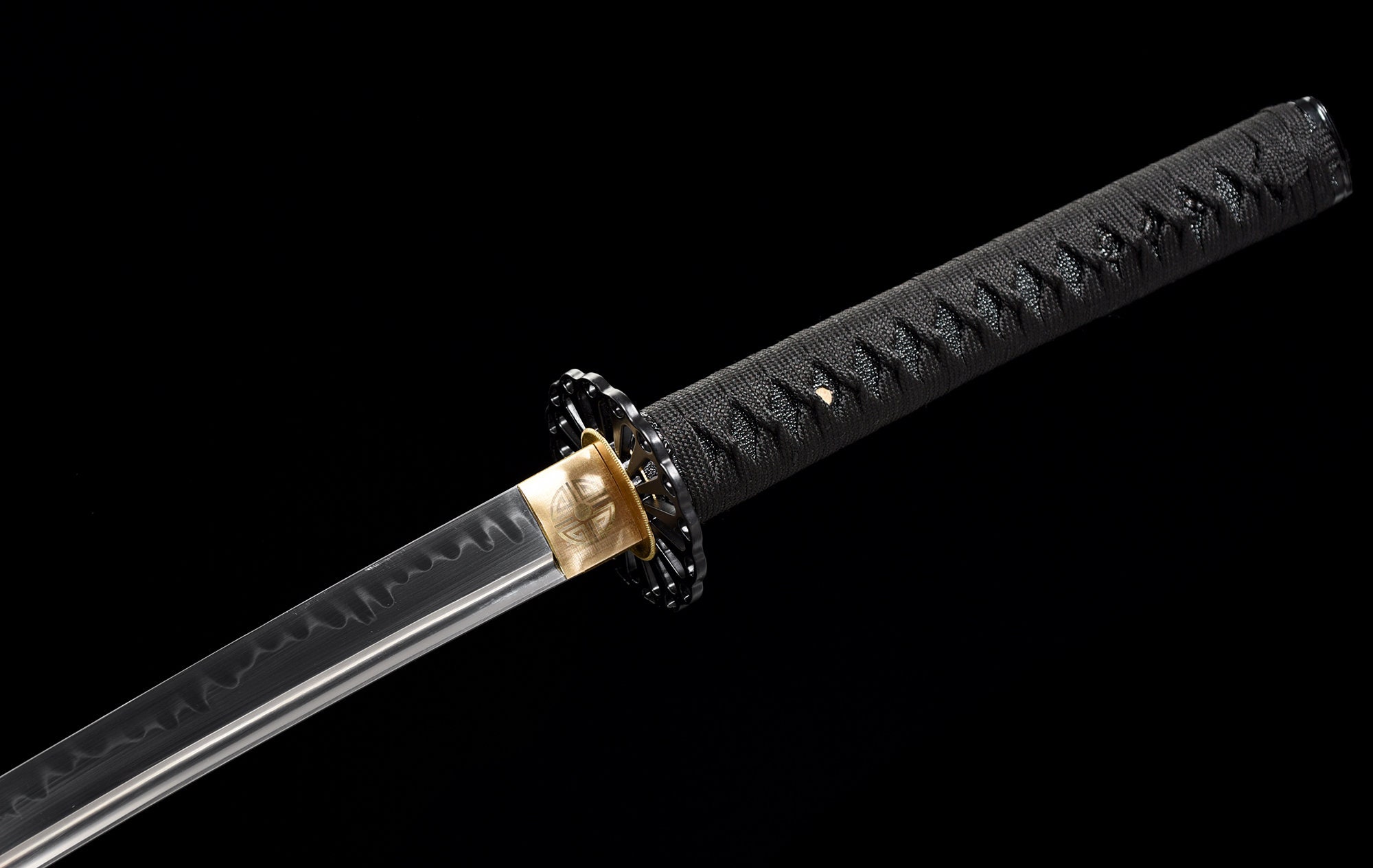 Cold Snow Katana, T10 Clay Tempere Blade With Snowflake Scabbard ...