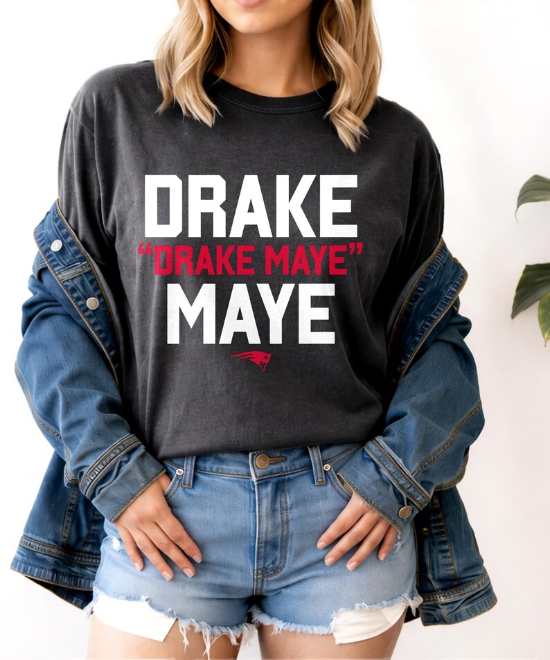 Drake Maye PNG Design, Drake Maye MVP Shirt PNG, New England Football ...