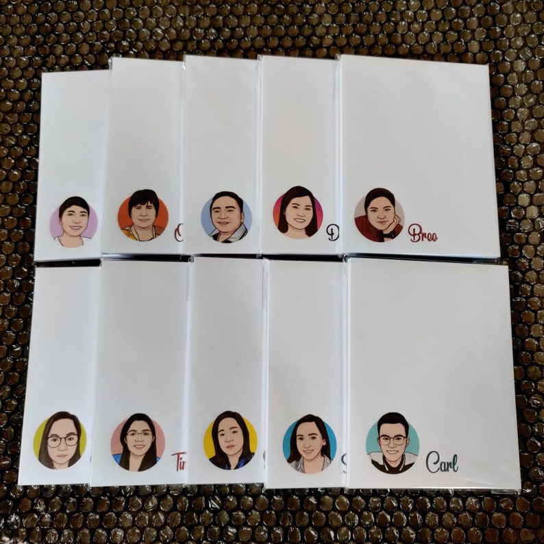 Personalized Noted Pad Vector Art / Custom Notepad / Customized Gift ...