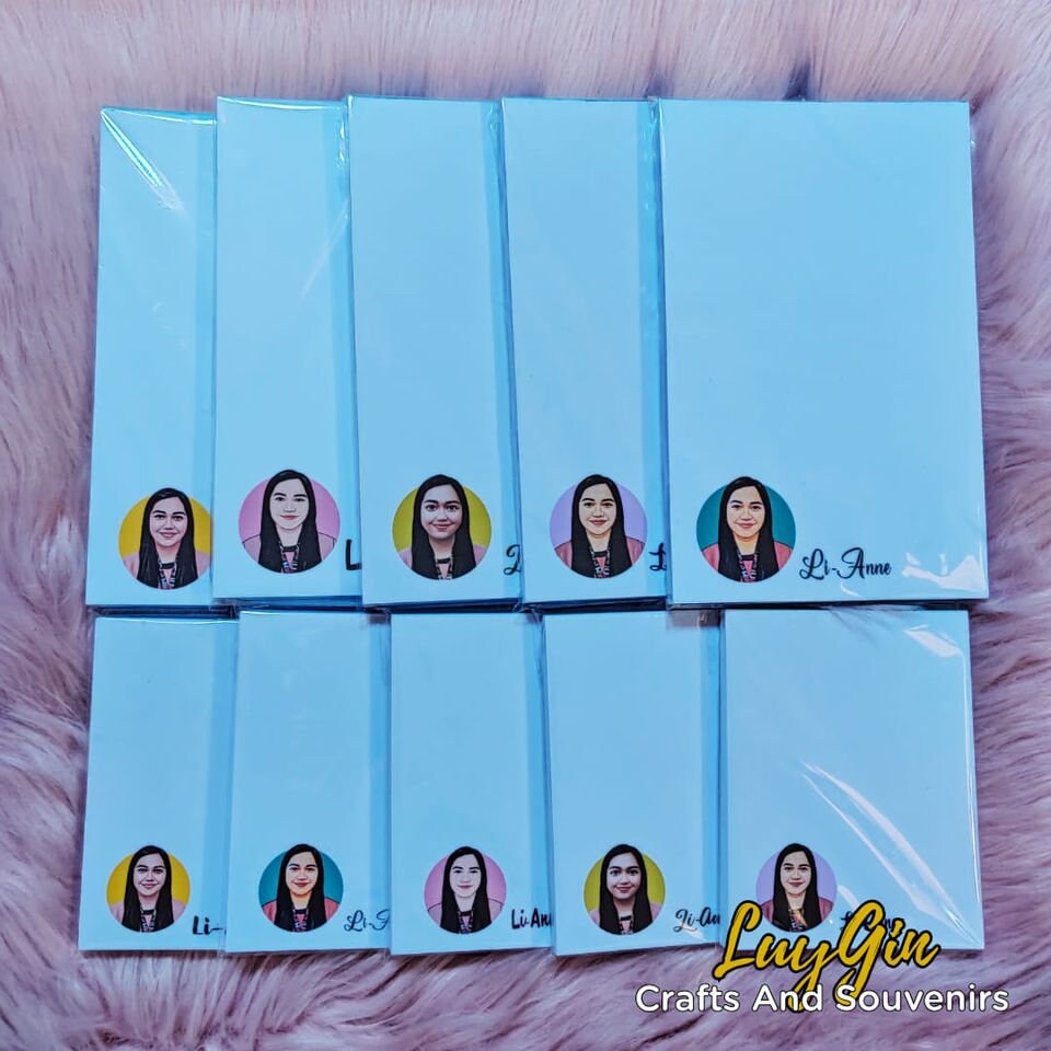 Personalized Noted Pad Vector Art / Custom Notepad / Customized Gift ...