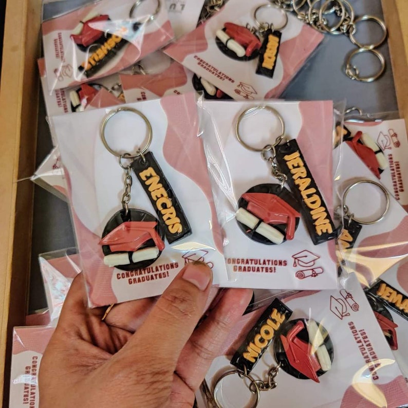 CUSTOMIZED GRADUATION Cap Diploma Souvenir Graduation Giveaway Gift for ...