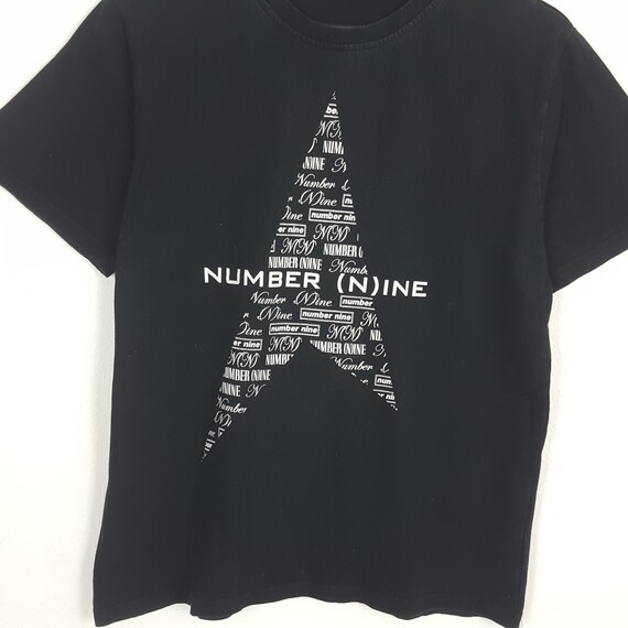 NUMBER NINE X Marlboro Japanese Brand Vintage Tshirt - Gem