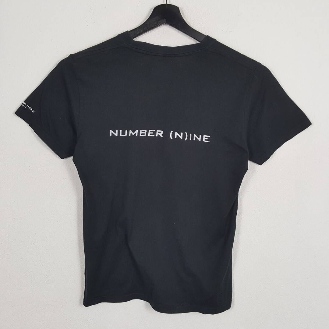 NUMBER NINE Japanese Brand Logo Design Tshirt - Etsy