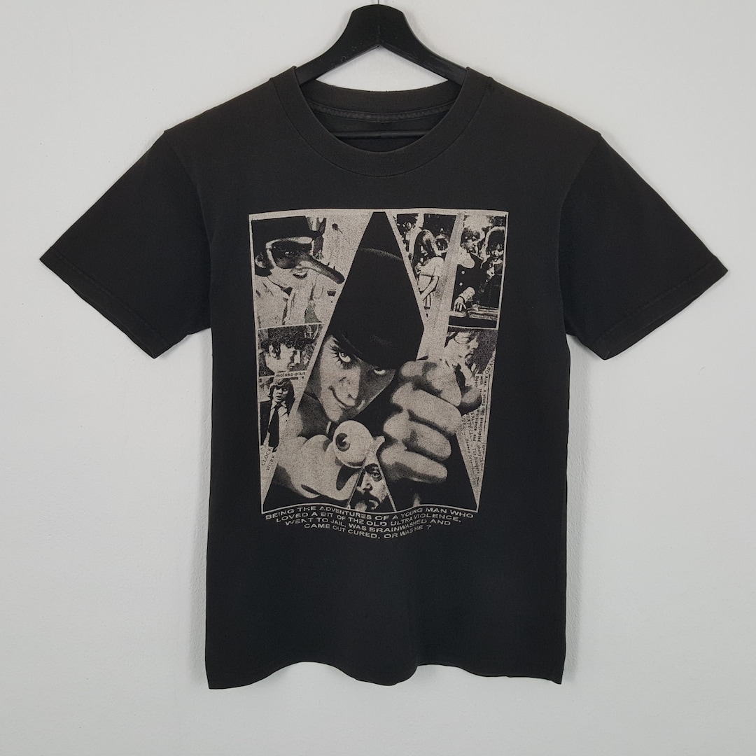 Vintage A CLOCKWORK ORANGE Tshirt Warner Bros Entertainment - Etsy