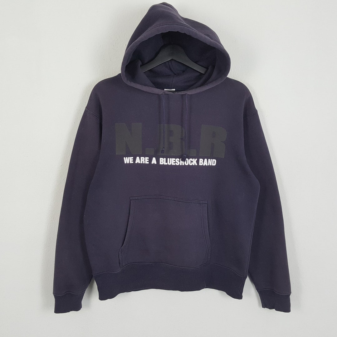 NBR BLUESROCK BAND Japanese Brand Hoodies - Etsy