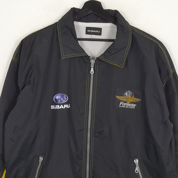 SUBARU Japanese Motorsports Racing Windbreaker Jacket - Gem