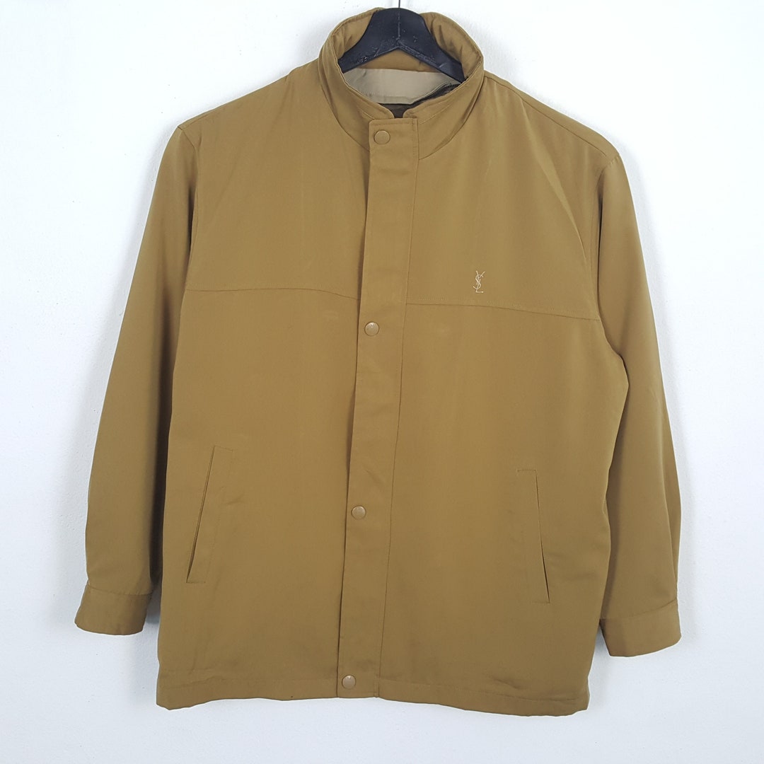 YSL YVES Saint Laurent Italian Designer Small Logo Style Jacket - Etsy