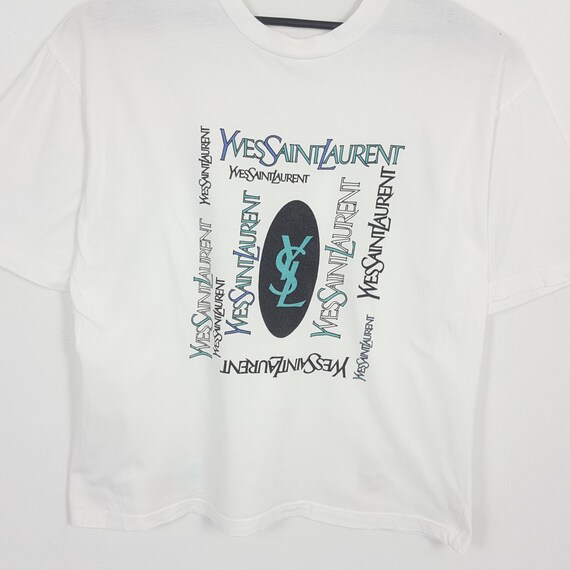YVES SAINT LAURENT Italian Brand Logo Design Vintage … - Gem