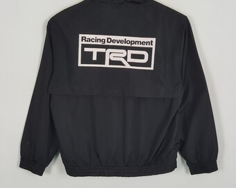 Vintage Toyota TRD Motorsport Racing Car Jacket Large JDM Japan Toyota ...