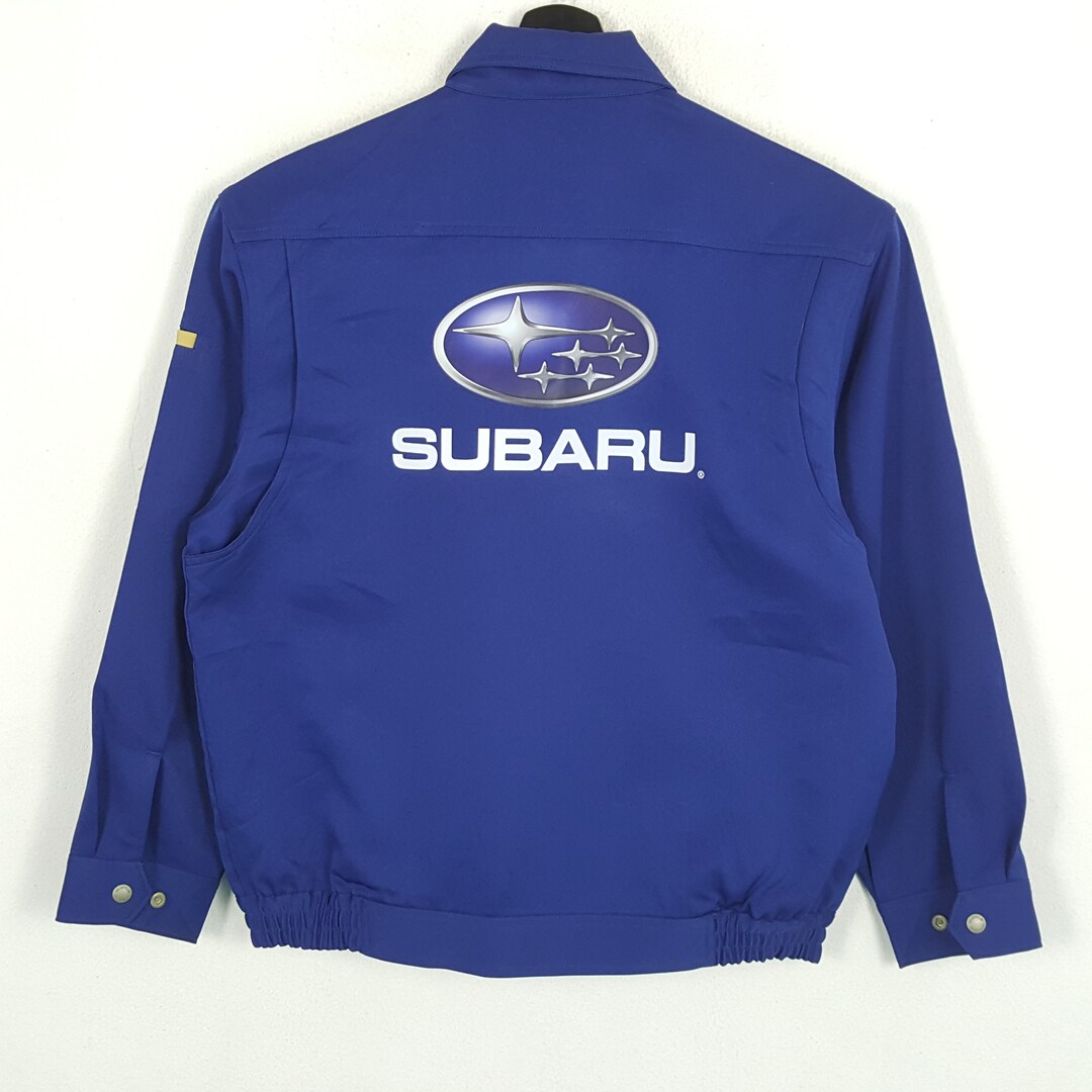 SUBARU Japanese Motorsports Brand Workwear Custom Jacket - Etsy