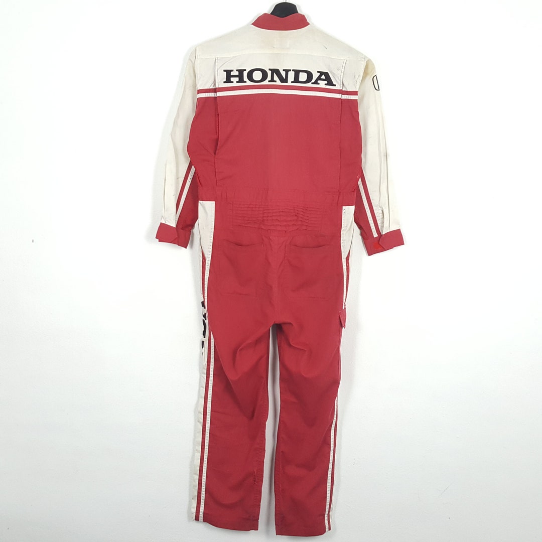 HONDA Motorsport Racing Team Workers Vintage Coverall Jacket - Etsy