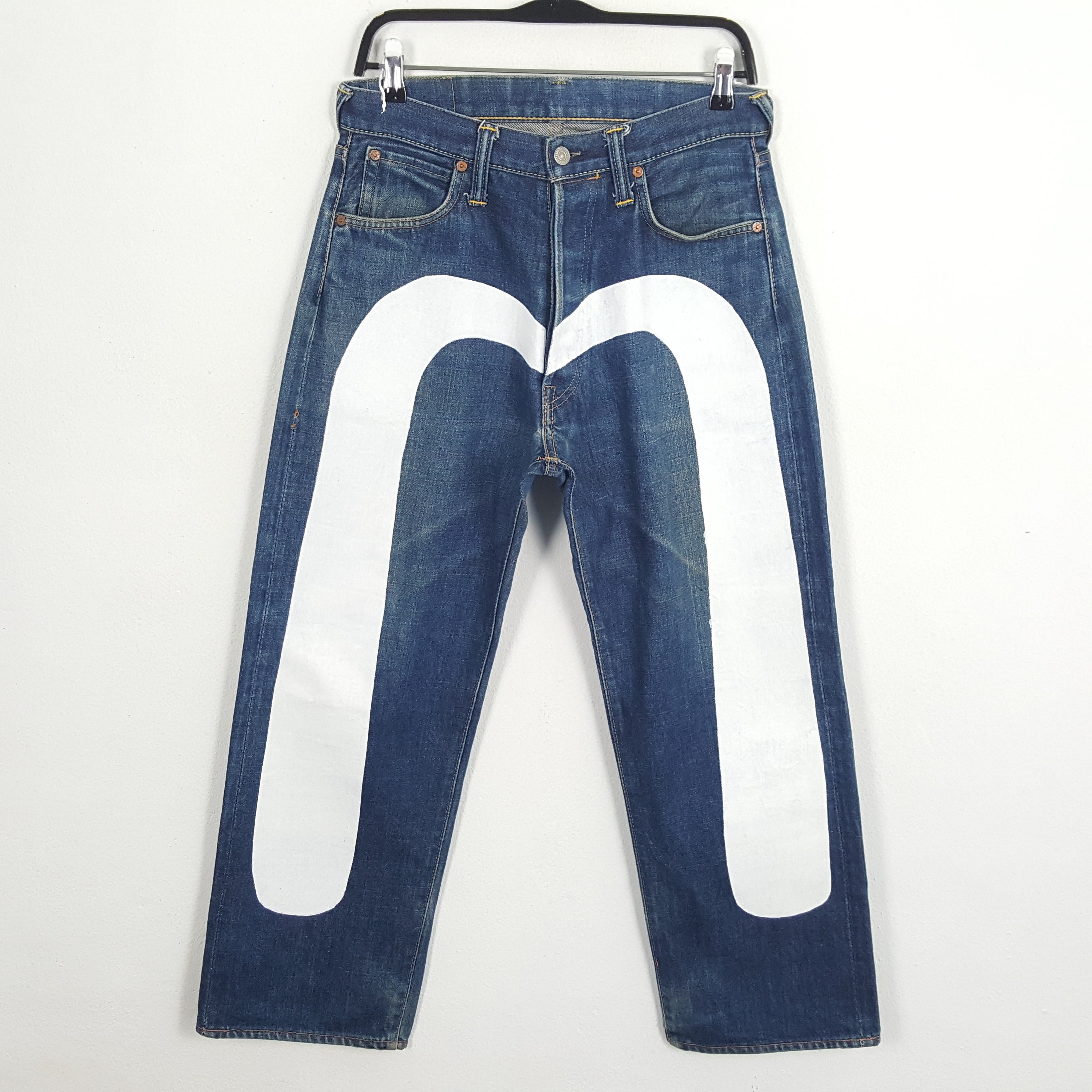Evisu Jeans White