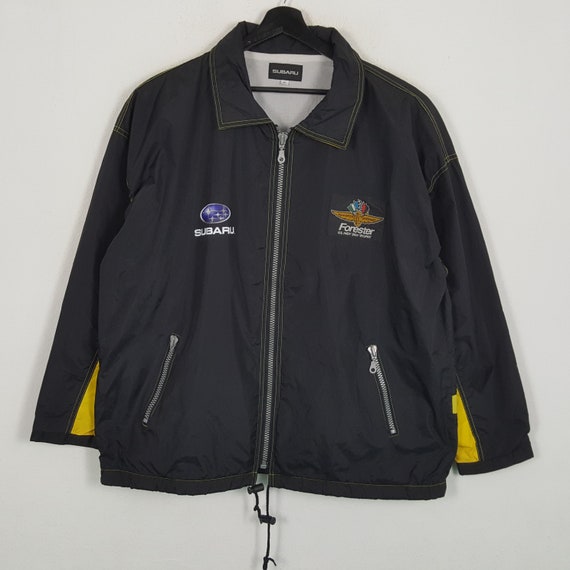 SUBARU Japanese Motorsports Racing Windbreaker Jacket - Gem