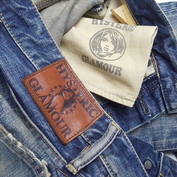 HYSTERIC GLAMOUR Japanese Brand Custom Art Face Vinta… - Gem