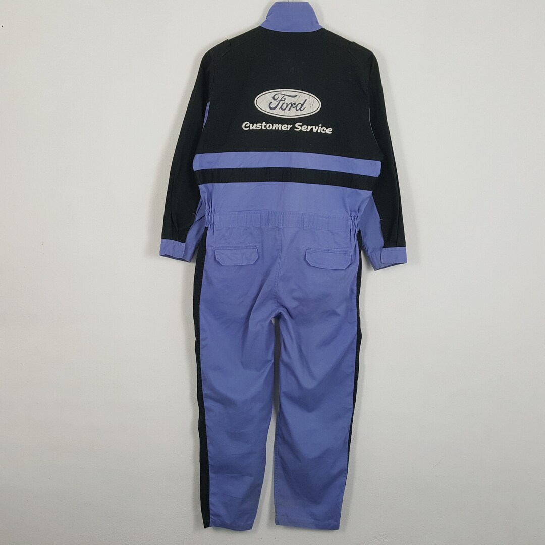 FORD CUSTOMER SERVICE Racing Team Workers Coverall Jacket - Etsy
