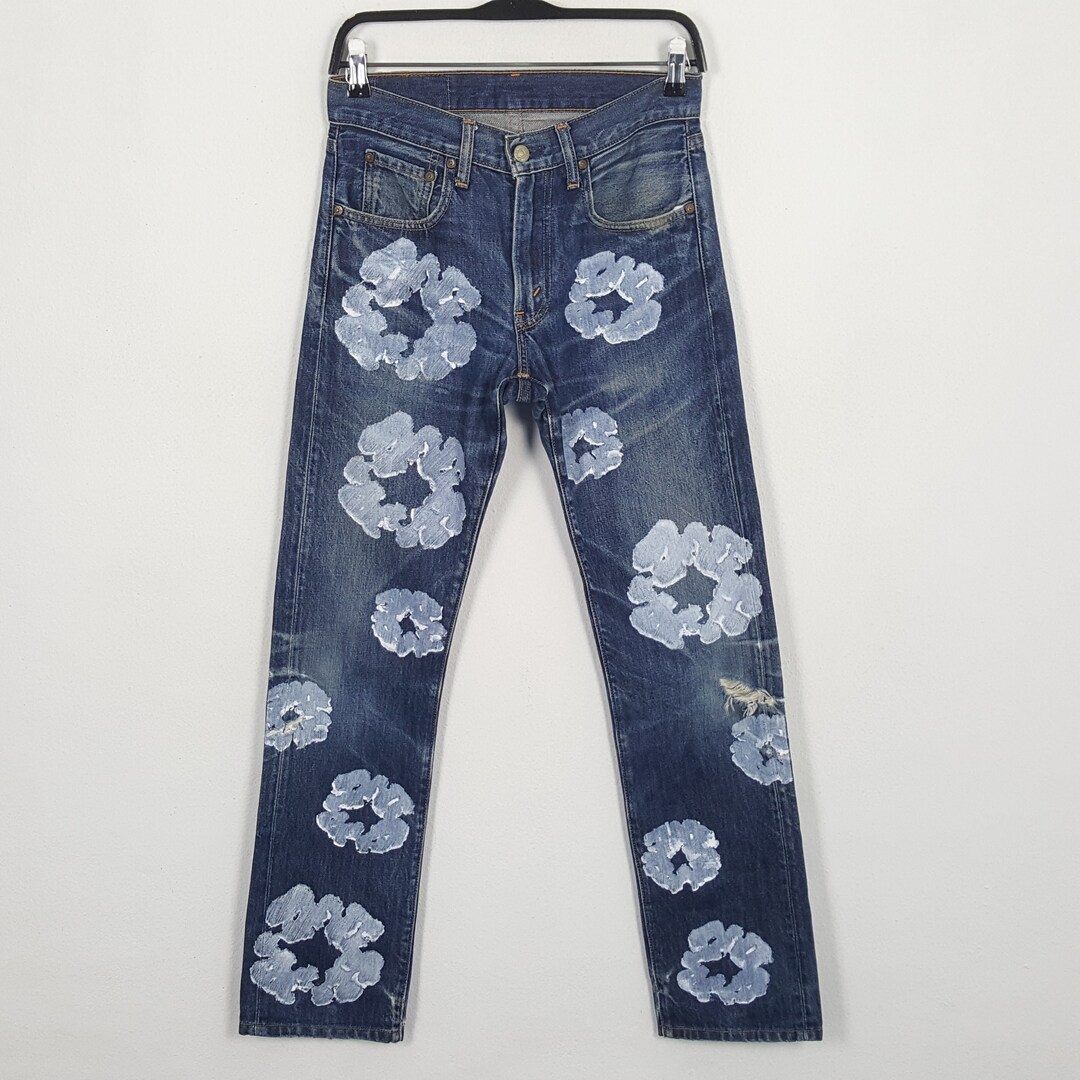 LEVIS Denim American Style 501 Custom Vintage Jeans - Etsy