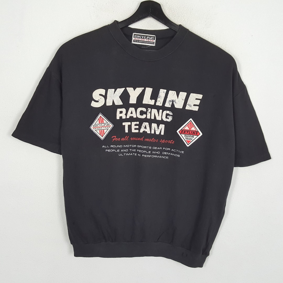 SKYLINE RACING TEAM Motorsports Tshirt - Etsy