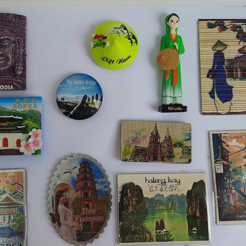Vietnam Magnets - Etsy