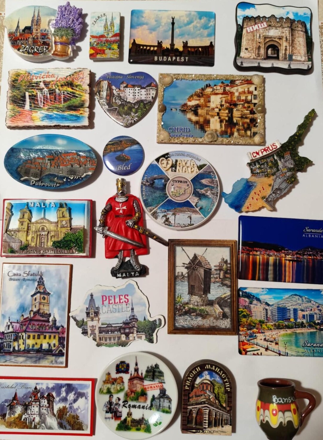 Croatian, Slovenian, Cypriot, Maltese, Hungarian, Balkans Magnets ...