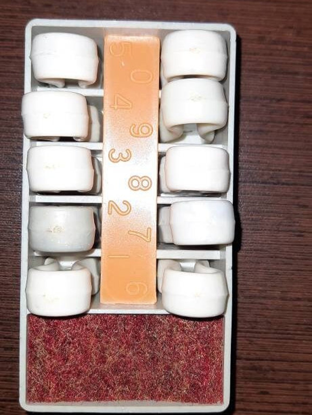 Vintage Set of Ten Engraving Numbers in Plastic Box. Complete Set of ...