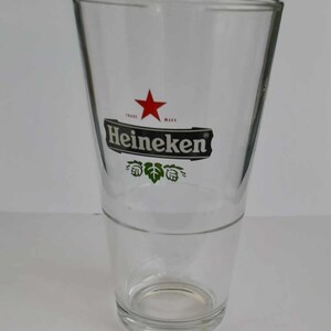 Rare Heineken Beer Glass. Heineken Glassware. Drinking Goblet. Dutch ...
