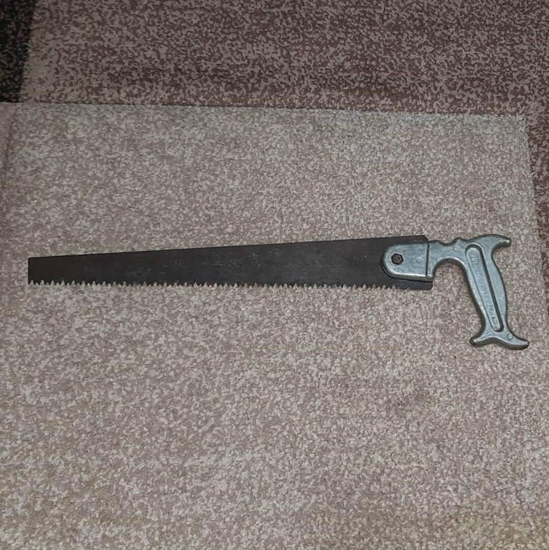 Antique Soviet Handsaw. Rustic Rusty Saw With Removable - Etsy