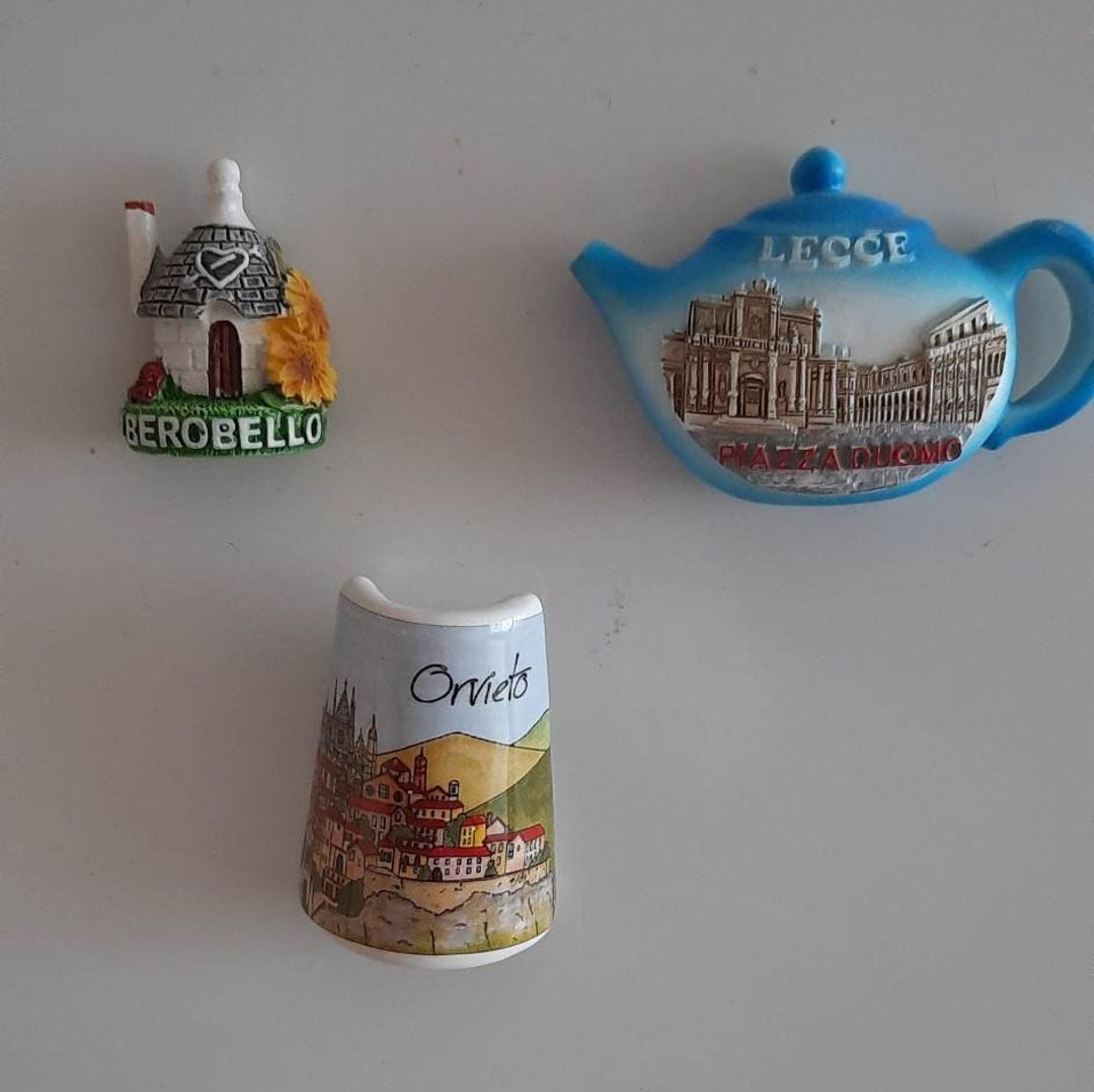 Set of 3 Italian Magnets. Souvenirs From Italy. Alberobello - Etsy
