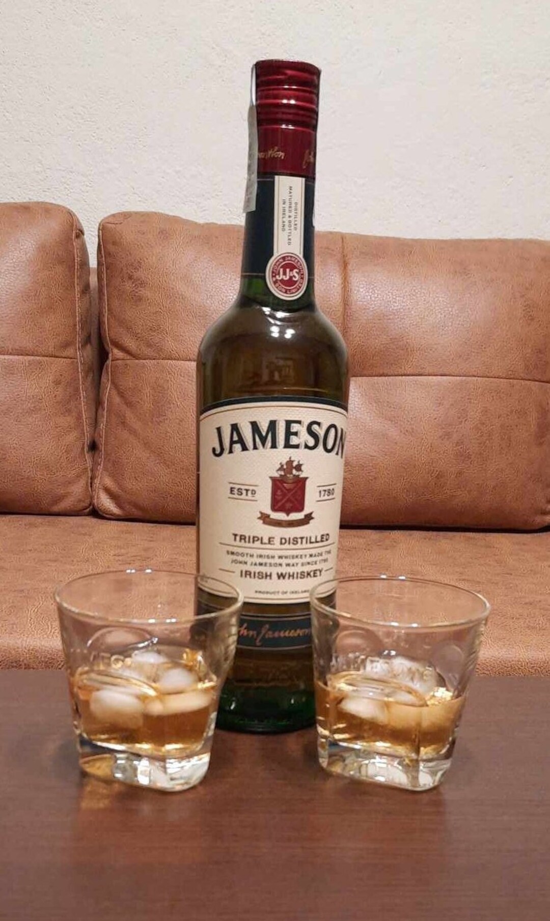 Jameson Whiskey Collectible Glasses. Set of 2 Drinking Glasses. Vintage ...