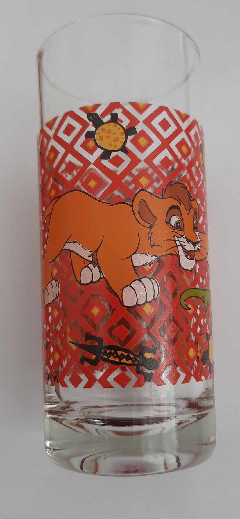 Vintage Lion King Glass. Disney's Collectibles. 90s Kid's Glass Cup ...