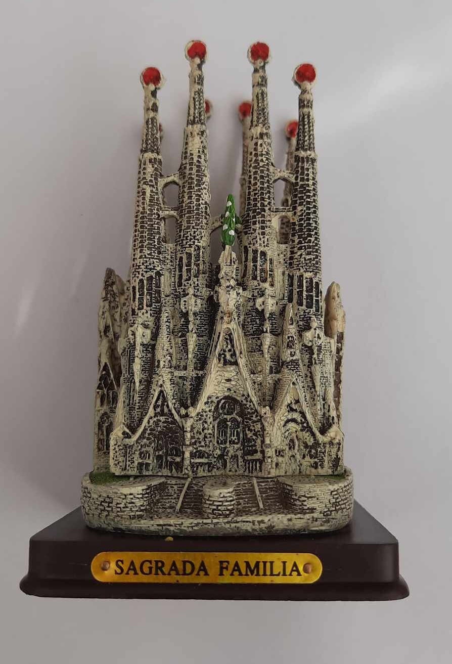 4 3D Model of Sagrada Familia Cathedral. A Model of Gaudi's Cathedral ...