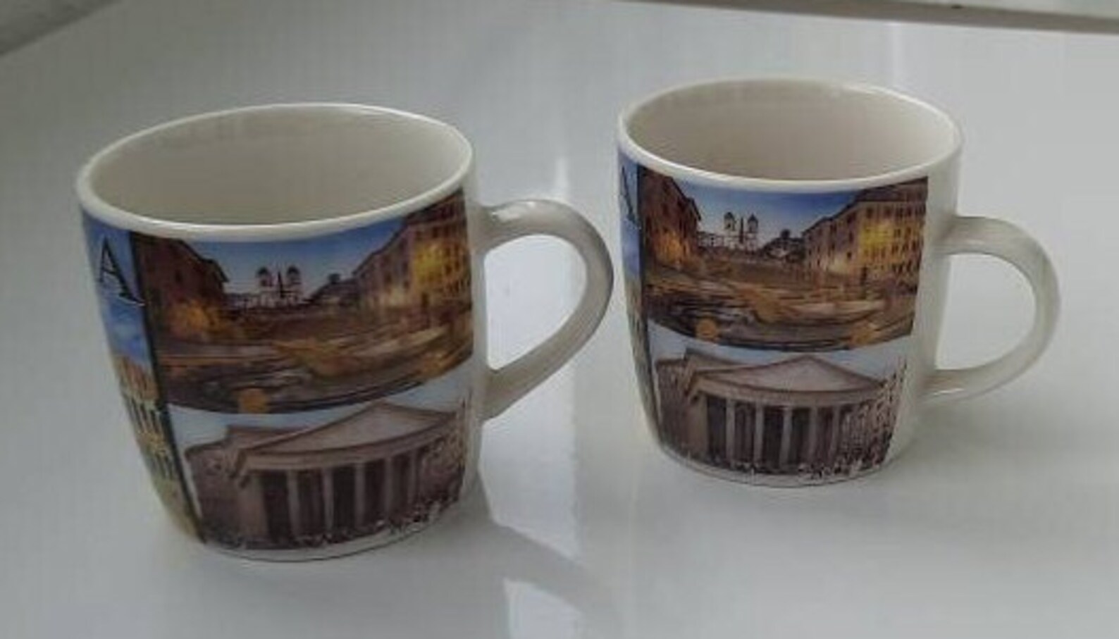 Rome Collectible Cups. Set of 2 Coffee Cups. Vintage Coffee - Etsy
