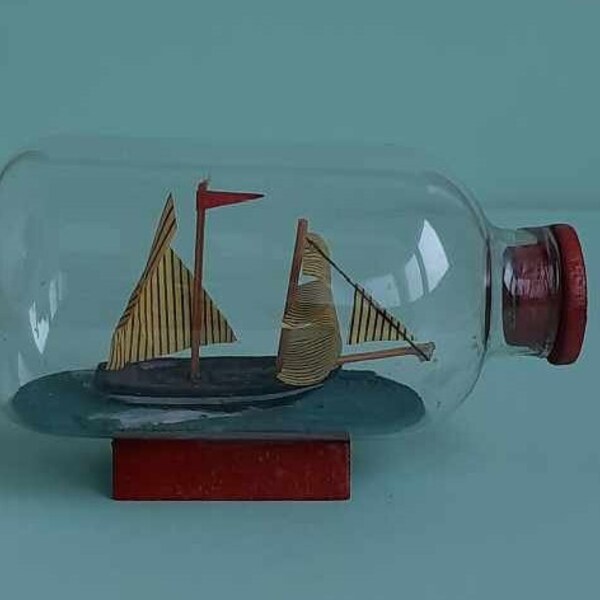 Ship in a Bottle - Etsy
