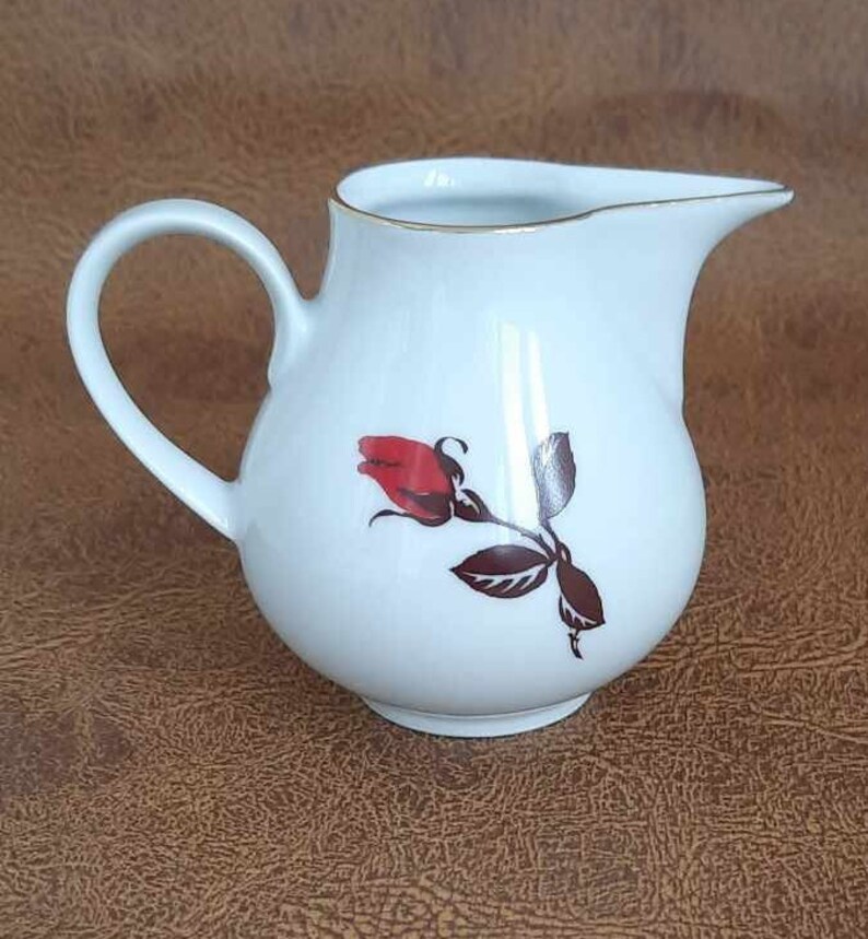 Vintage German Porcelain Milk Jugs and Sugar Bowls: Kahla & Henneberg ...