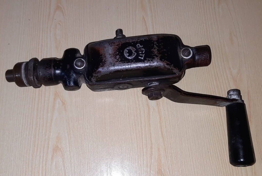 Vintage Hand Mechanical Drill. Soviet Rare Tools. Old Metal - Etsy