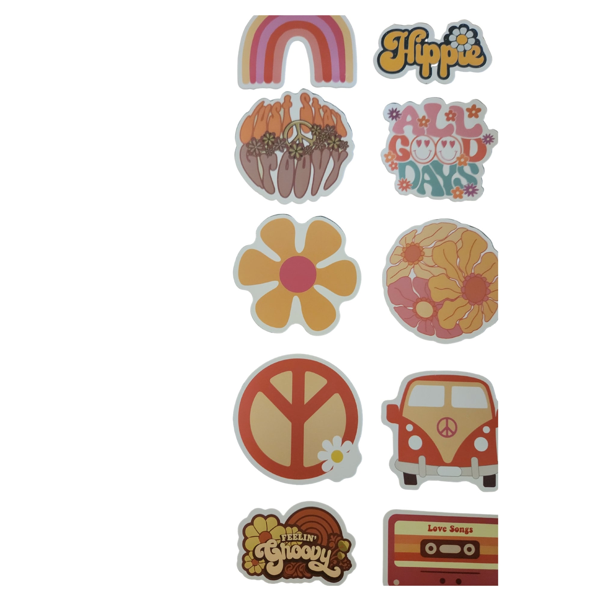 Boho Stickers 25 Pack Free Spirit Aesthetic Stickers - Etsy