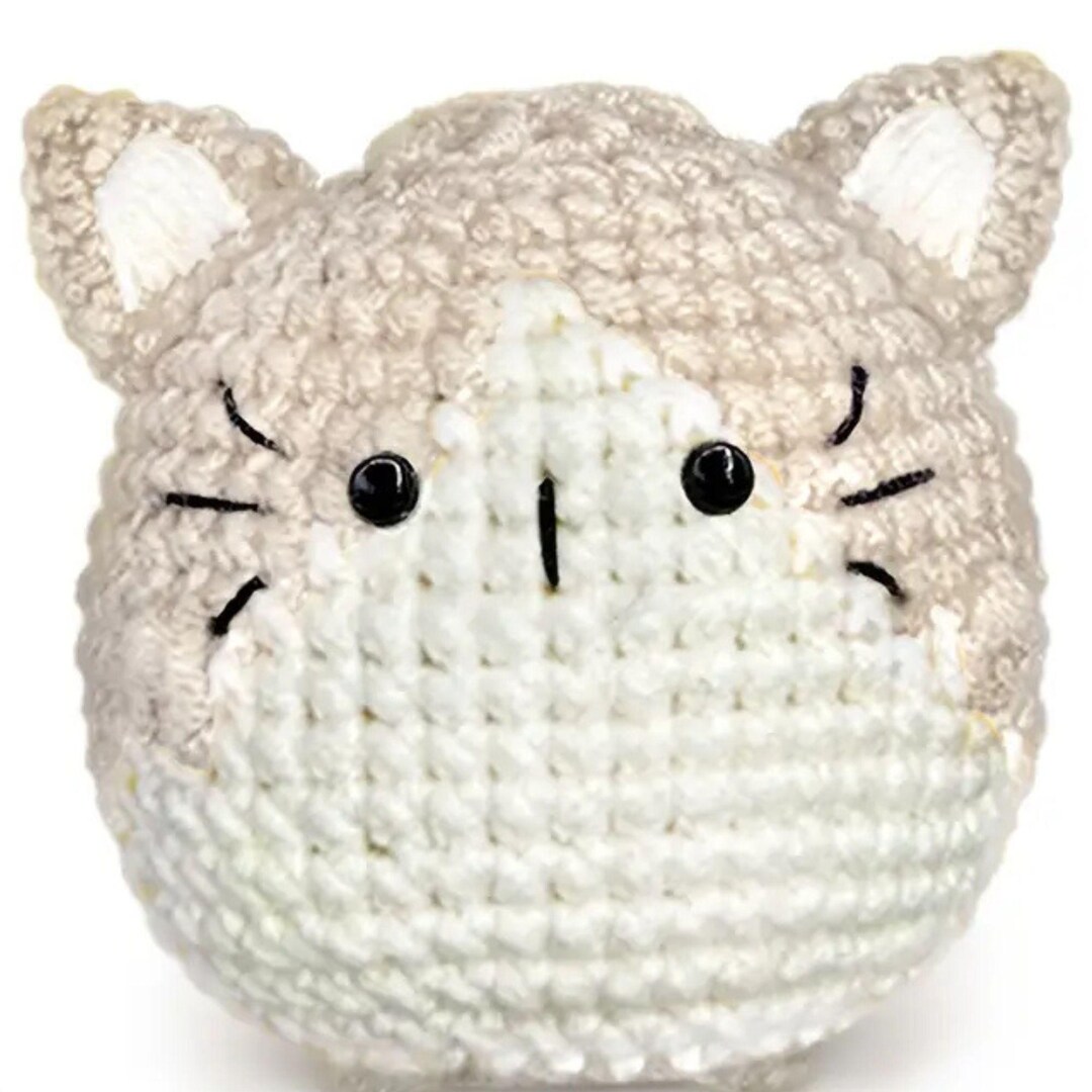 Kitty Cat Crochet Kit, Crochet Starter Kit for Beginners and Adults ...