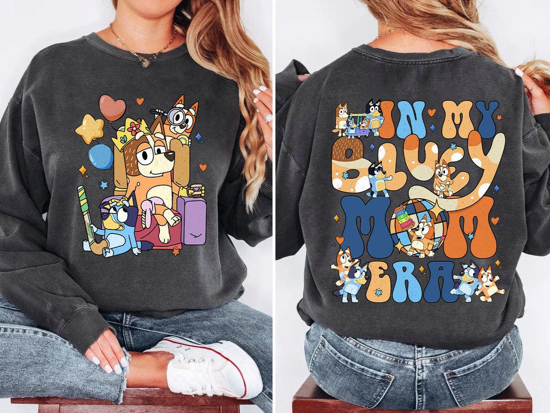 In My Bluey Mom Era PNG, Bluey Cool Mom Club PNG, Bluey Chilli Heeler ...
