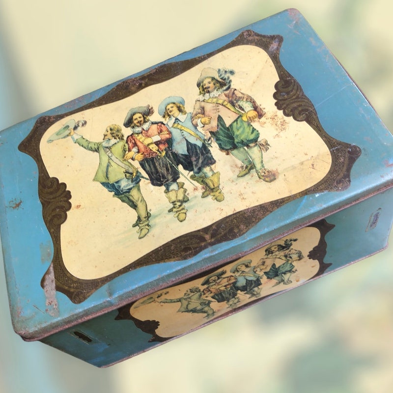 Large Tin Box - Etsy